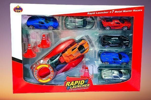 Rapid Launcher(Set of 7 Cars) - omcreationpg.com